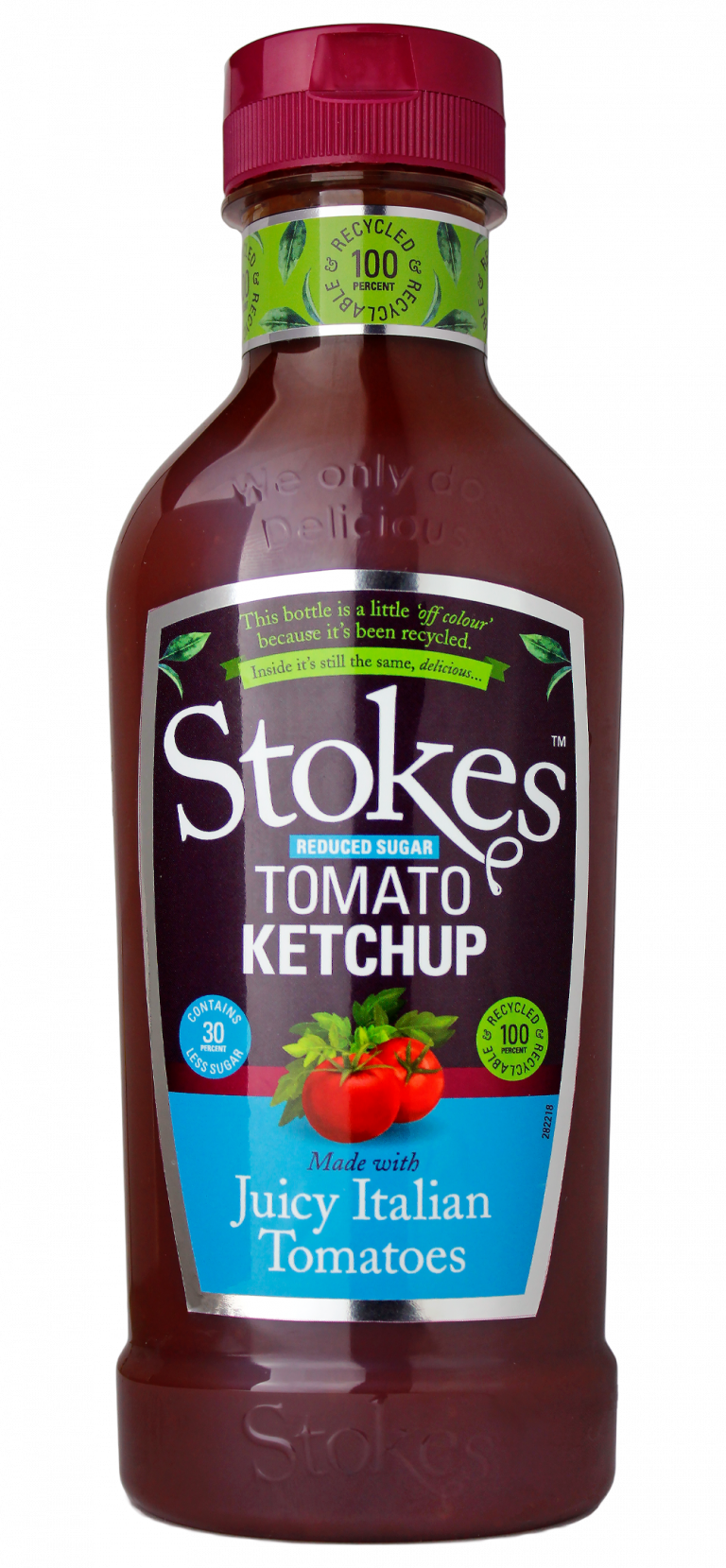 Reduced Sugar Real Tomato Ketchup - Stokes Sauces