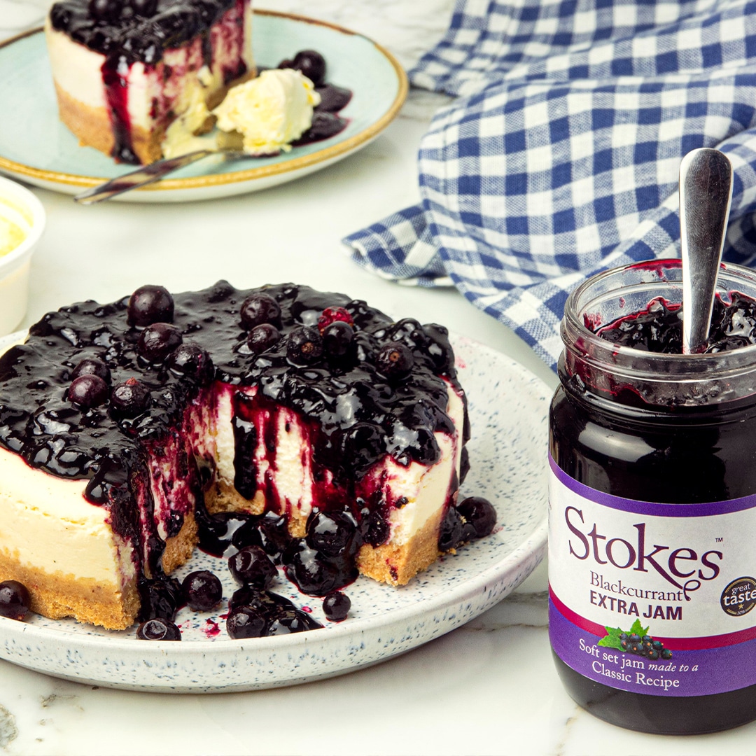Blackcurrant Cheesecake Topping