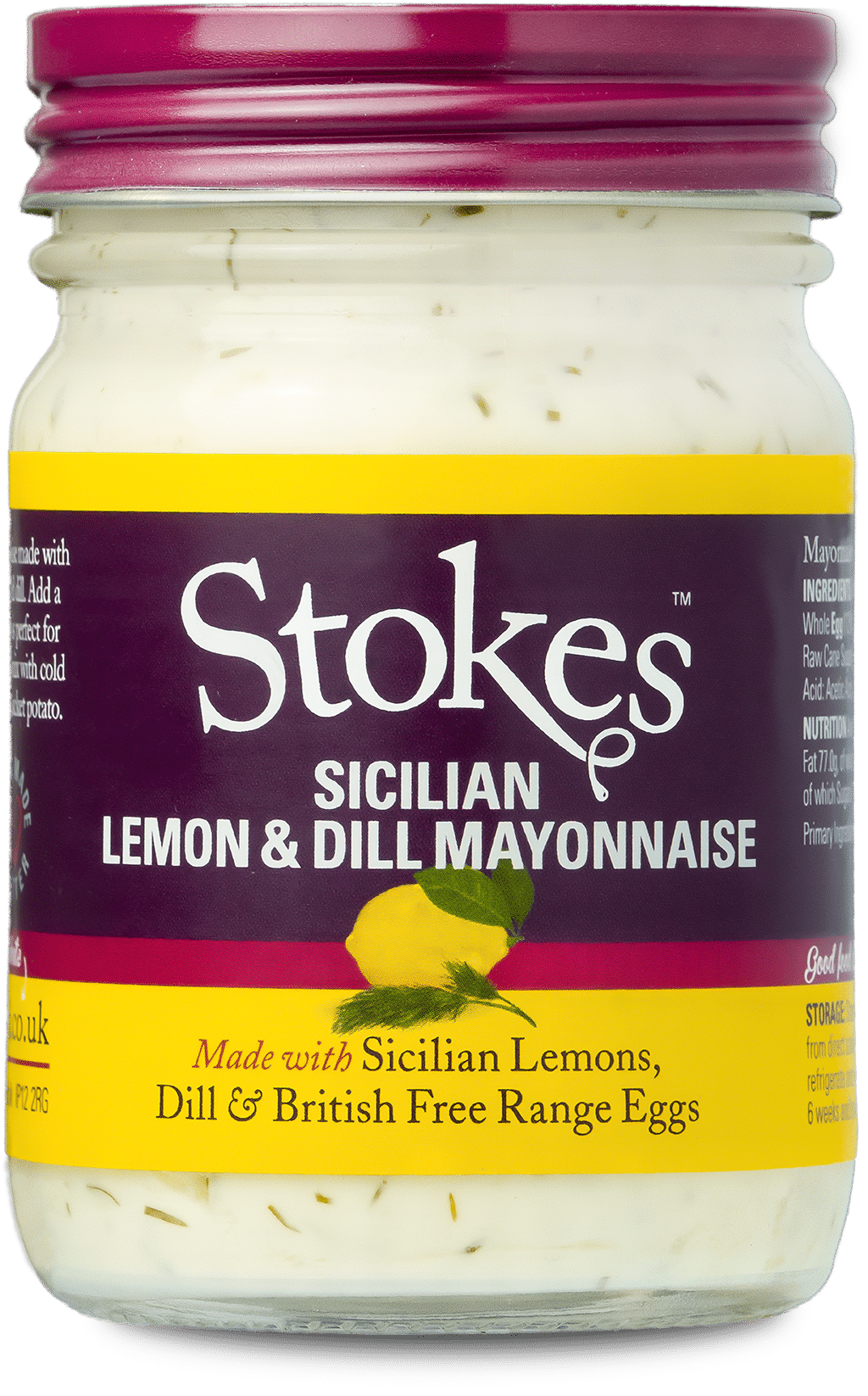 Sicilian Lemon & Dill Mayonnaise - Stokes Sauces